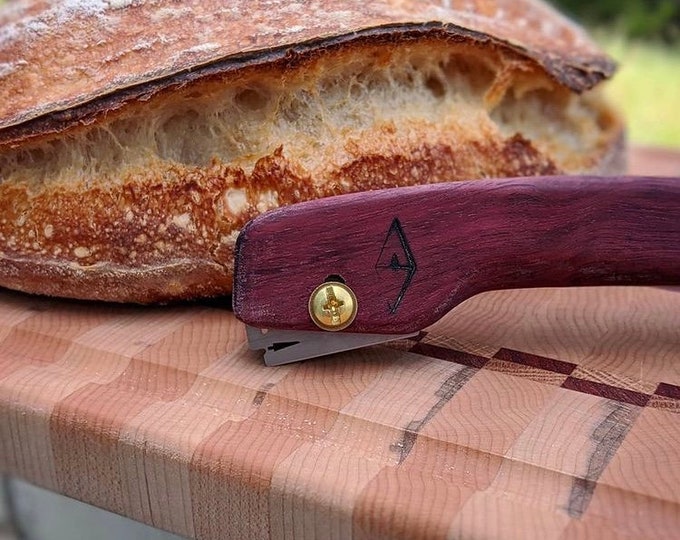 Hand Carved Wooden Bread Lame - Etsy
