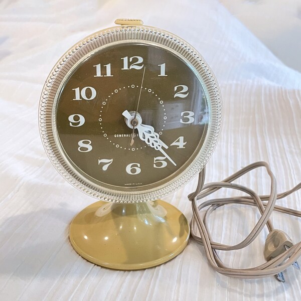 Plug in Wall Clock - Etsy