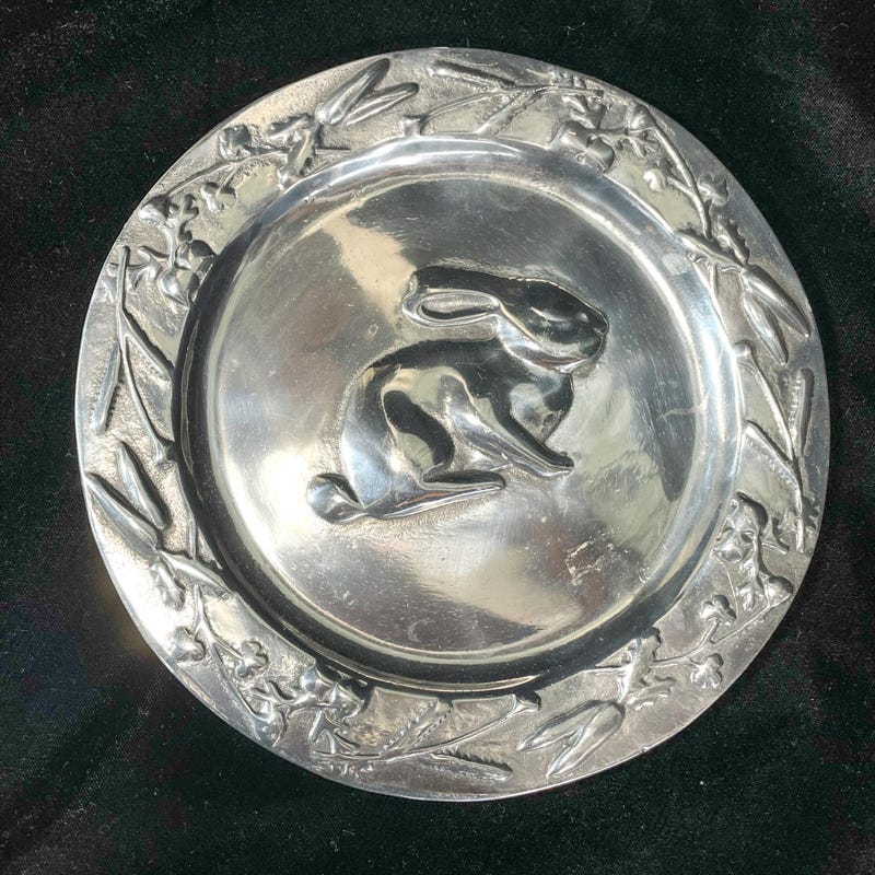 Rabbit Plate - Etsy