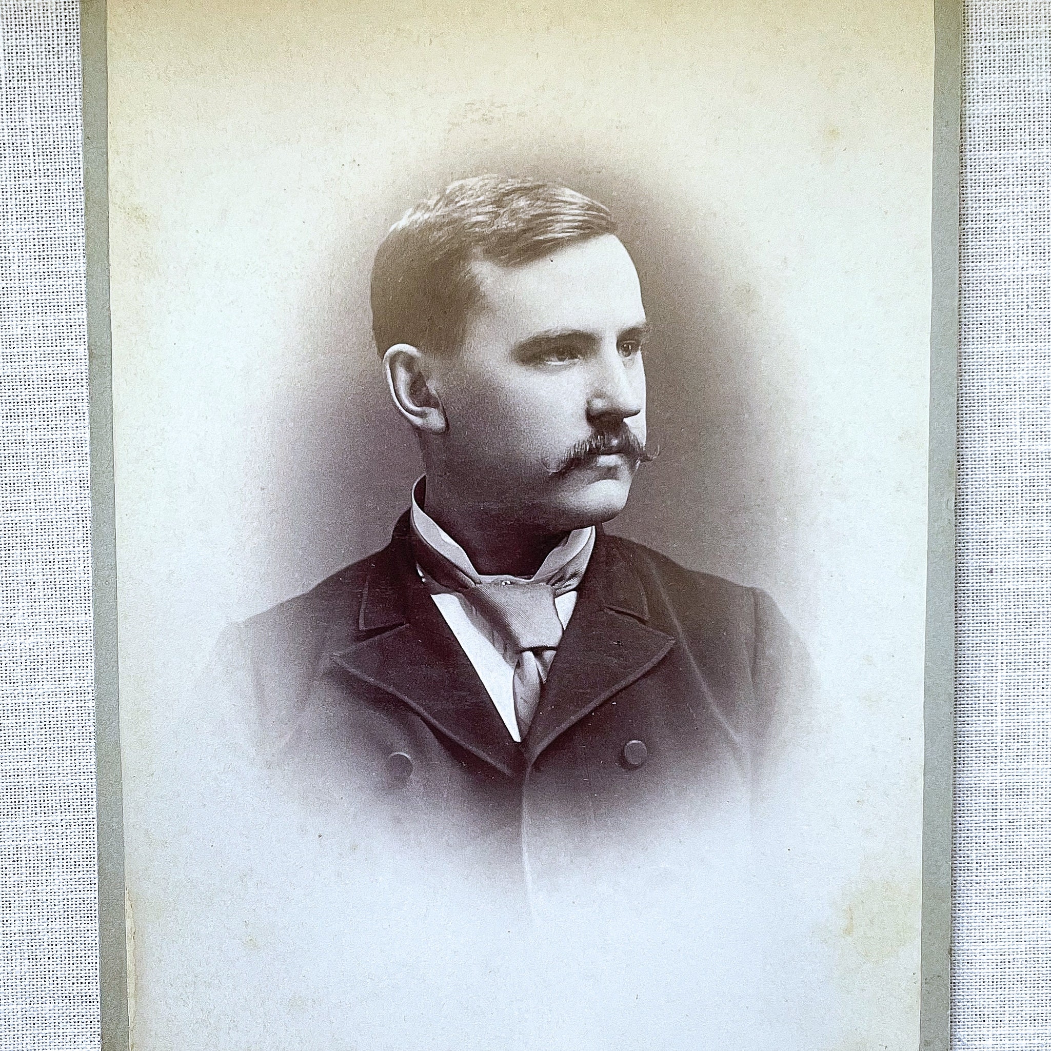 1900s Photo of Gents, Cabinet Photo for Collecting Crafting Repurpose ...