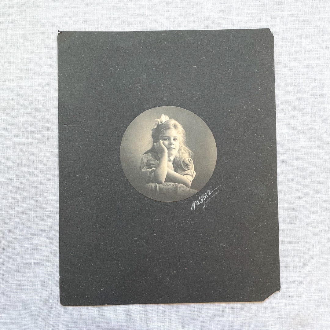 1900s Portrait of a Child, Edwardian/victorian Photo Portrait for ...