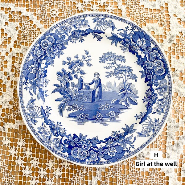 Spode Transferware - Etsy