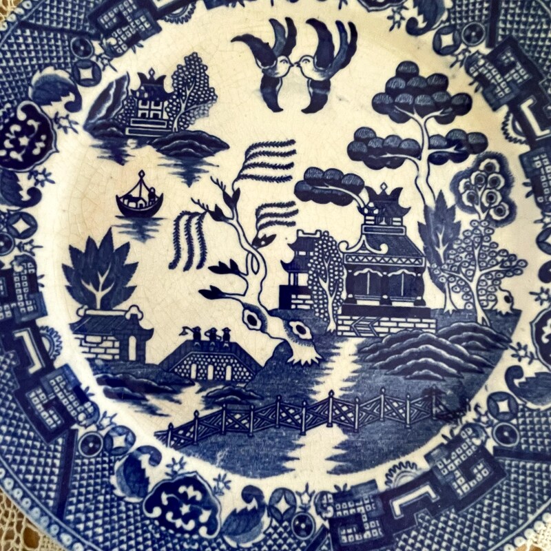 Willow Pattern Plate - Etsy