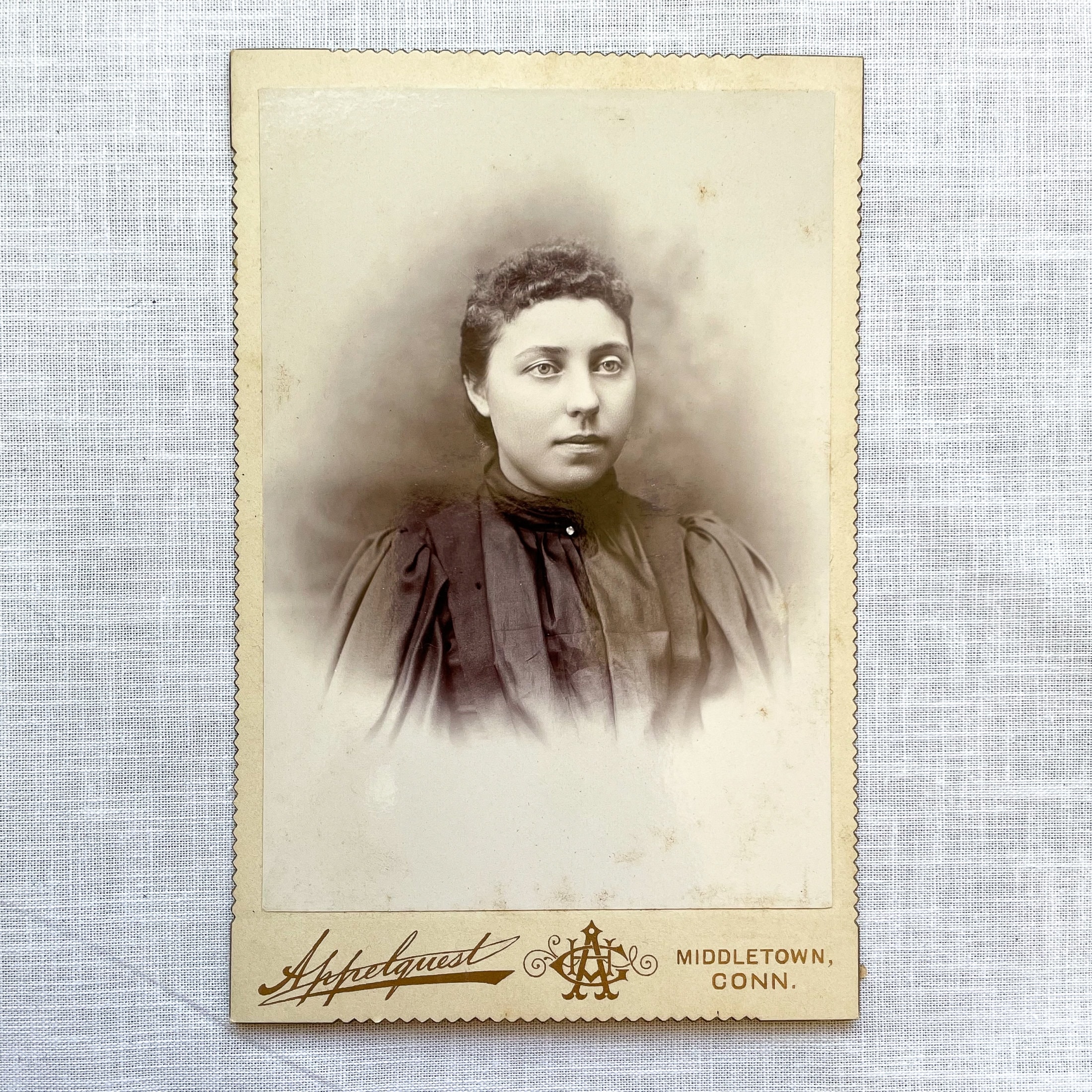 1900s Portraits of Women, Cabinet Photo for Collecting Crafting ...