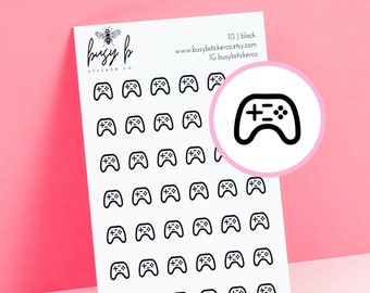 Gaming Icon Sticker - Etsy