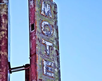 Googie Motel Sign - Etsy