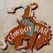Western Neon Sign Photo, Wyoming Cowboy Bar Photo, Bar Wall Decor ...
