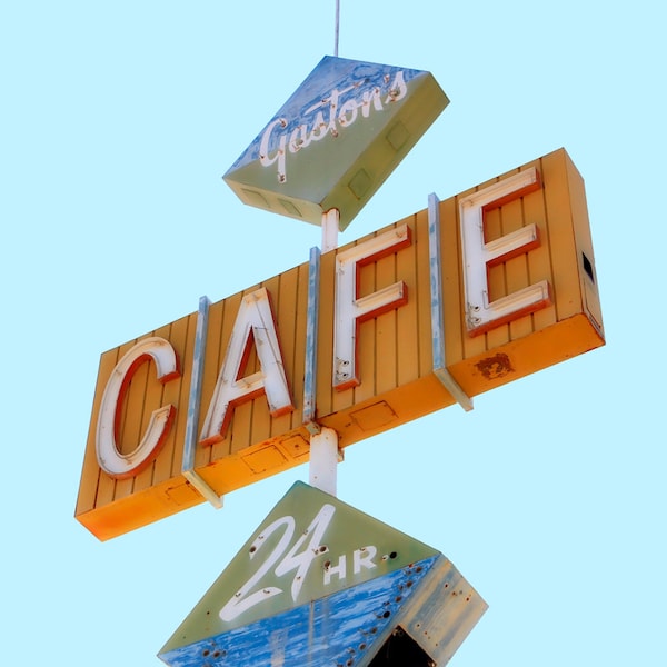 Large Cafe Neon Signs - Etsy