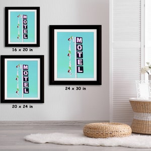 Diving Girl Neon Sign, Vintage Motel Sign, Starlight Motel Sign ...