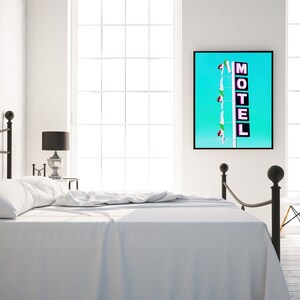 Diving Girl Neon Sign, Vintage Motel Sign, Starlight Motel Sign ...