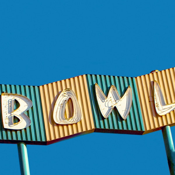Bowling Alley Sign - Etsy