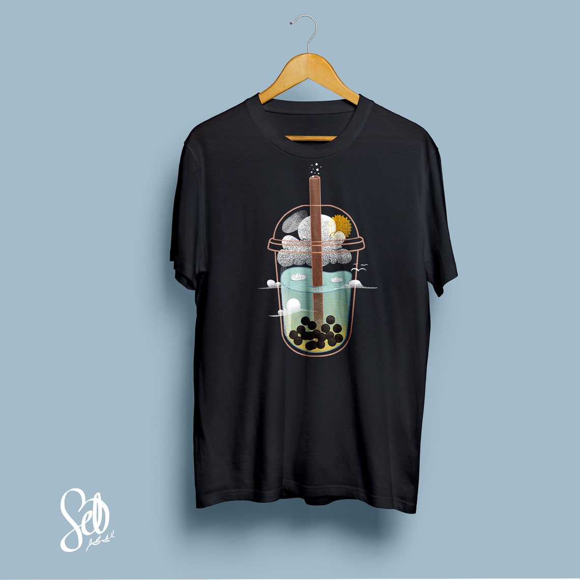 Milk Tea Print Floral Wall Art Floral Milk Tea Printable - Etsy