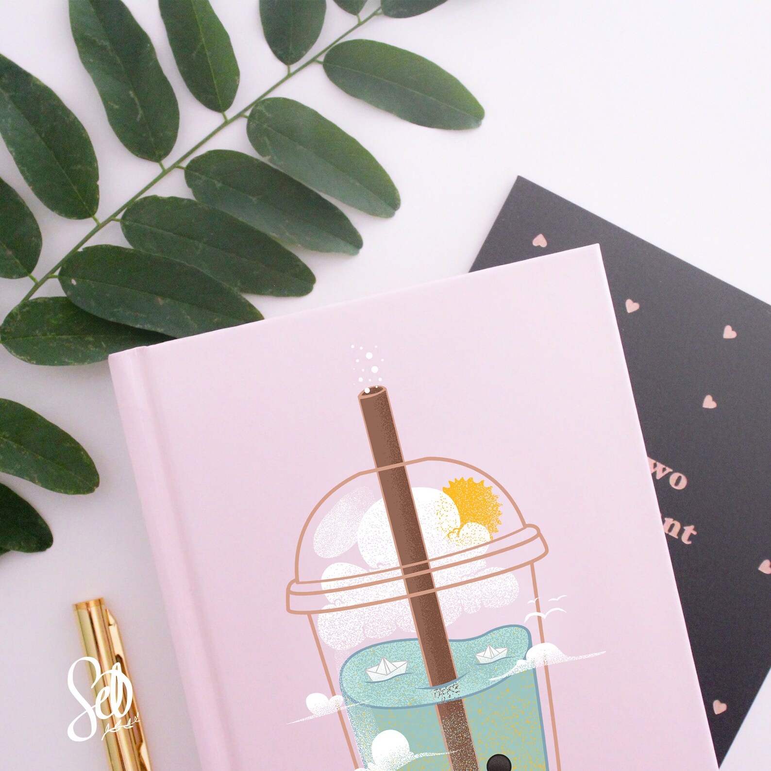 Milk Tea Print Floral Wall Art Floral Milk Tea Printable | Etsy