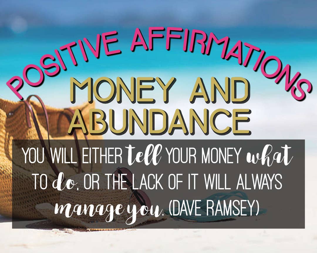 WEALTH and ABUNDANCE Affirmations Workbook/affirmations Exercise ...