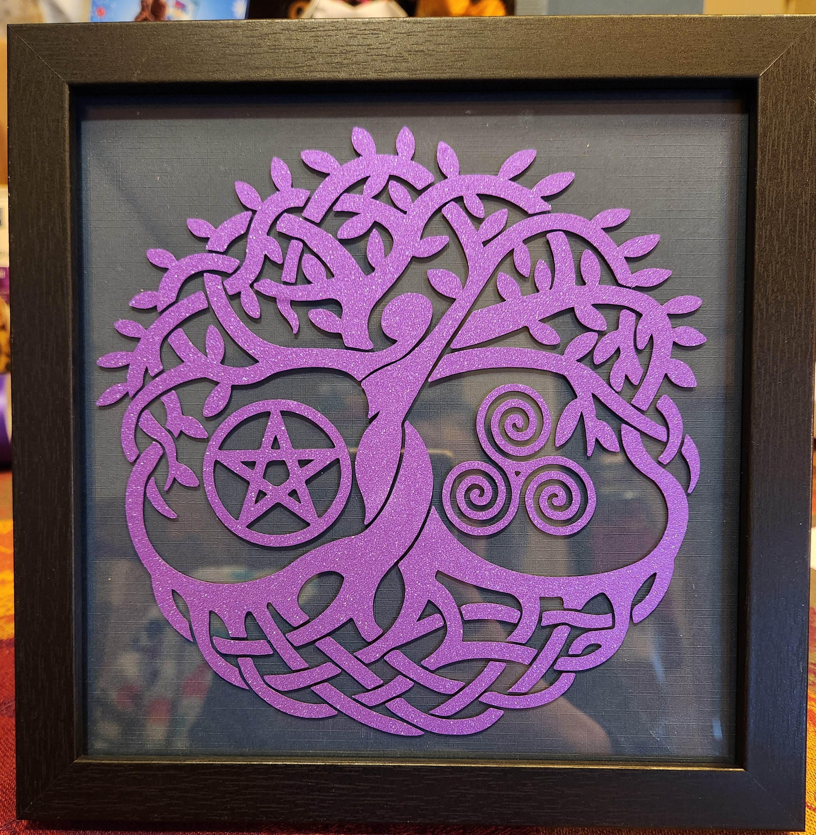 Goddess Tree Vinyl Wall Art - Etsy