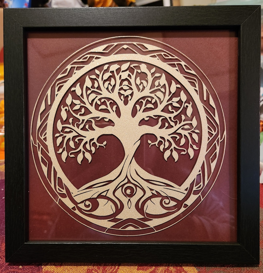 Norse Tree of Life Vinyl Wall Art - Etsy