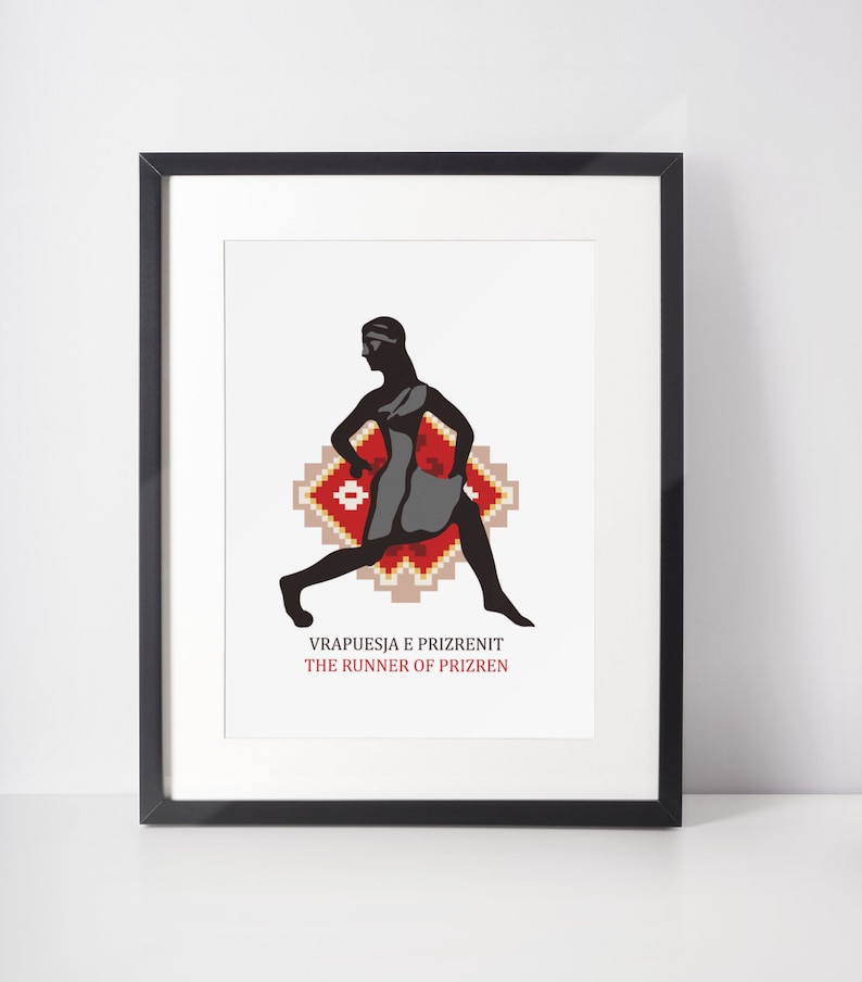 The Runner of Prizren Poster: Albanian Cultural Heritage Art (PDF Files ...