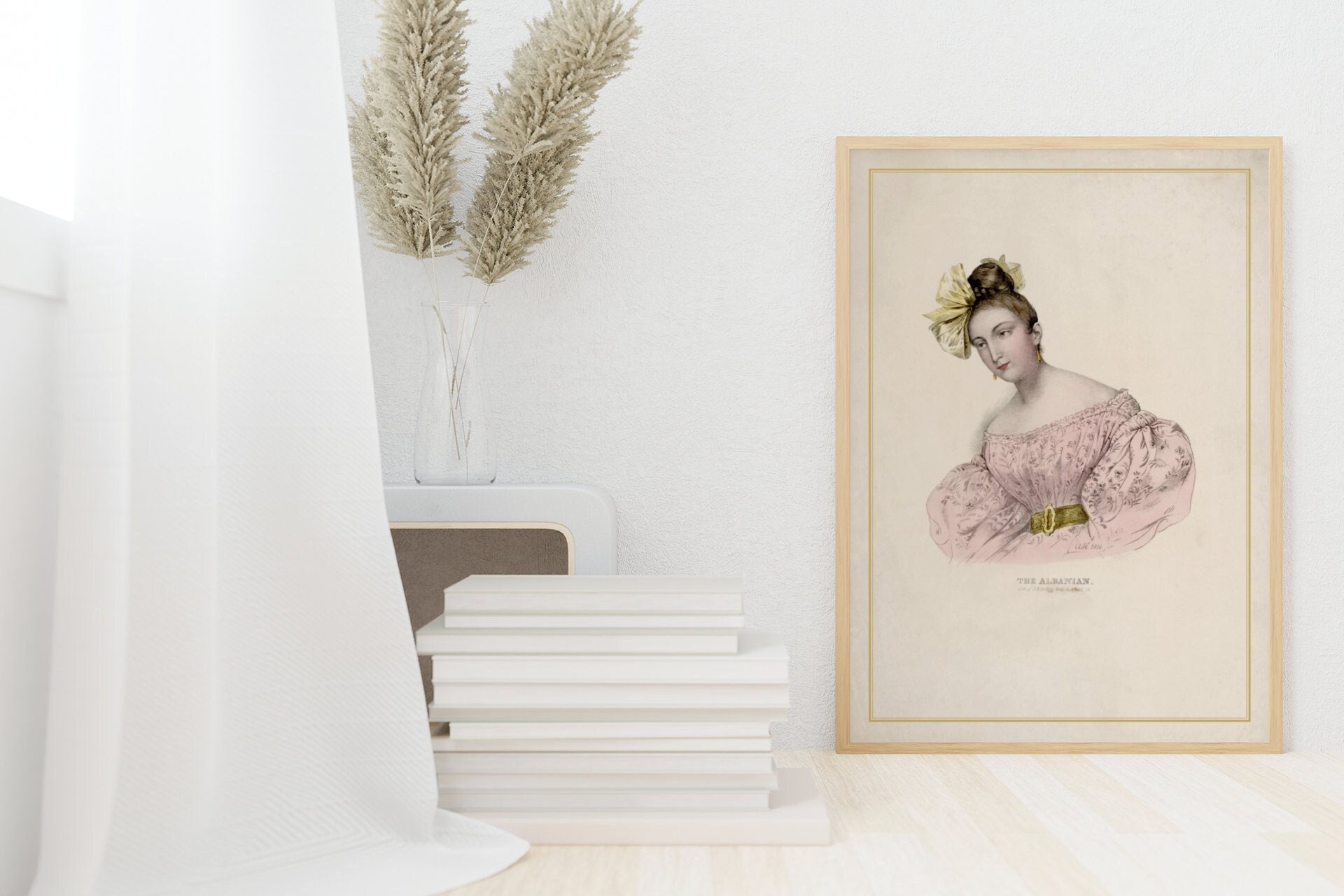 The Albanian, Austin Hall 18151886, a Lithographic Draftsman, Printable ...