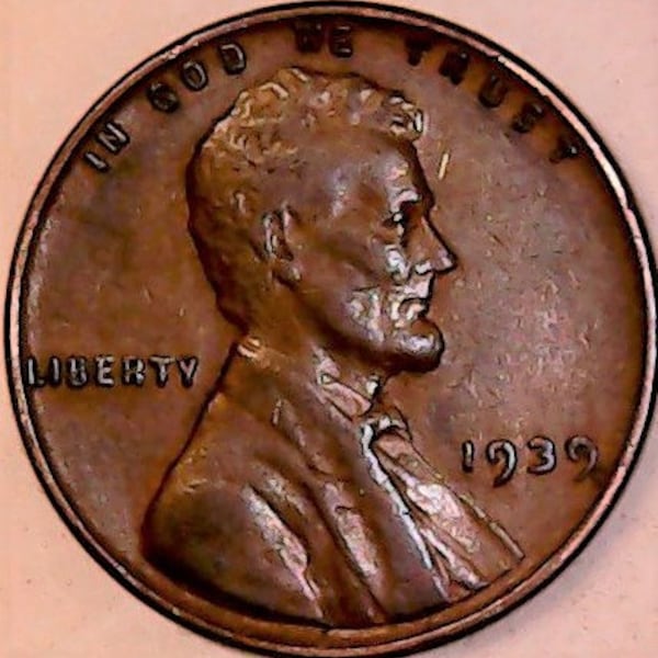 1939 Wheat Penny No Mint Marks - Etsy