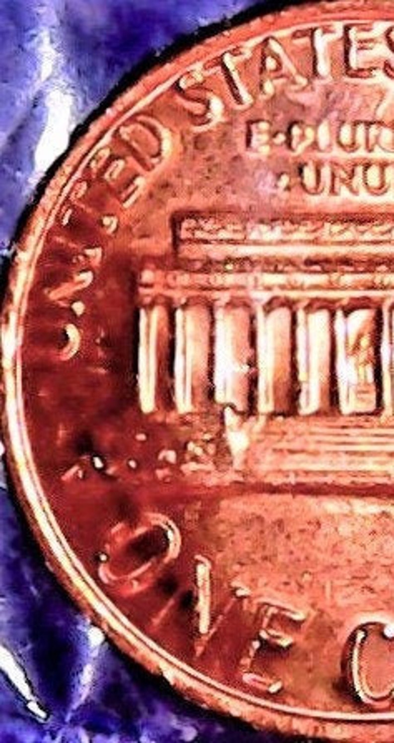 1981 Plain Lincoln Memorial Penny No Mint Mark Number G4A - Etsy