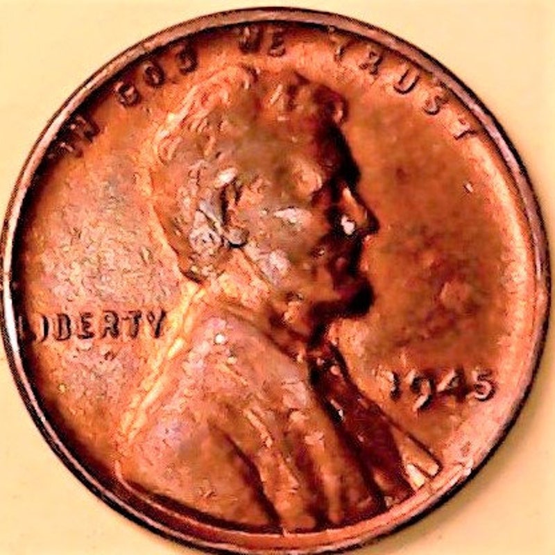 1945 No Mint Wheat Penny - Etsy