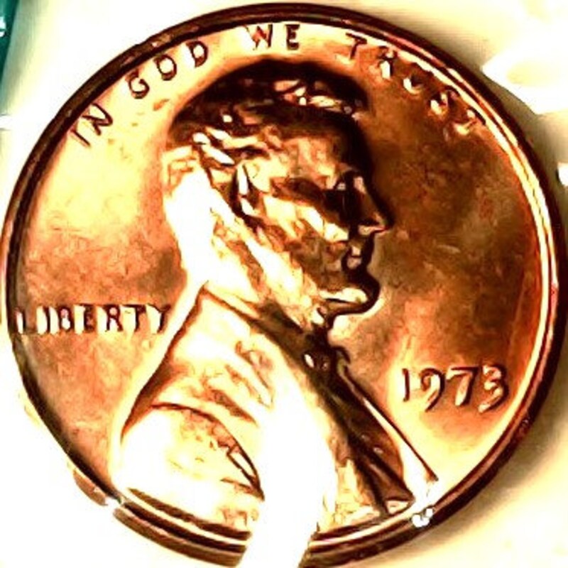 1973 Penny No Mint Mark - Etsy