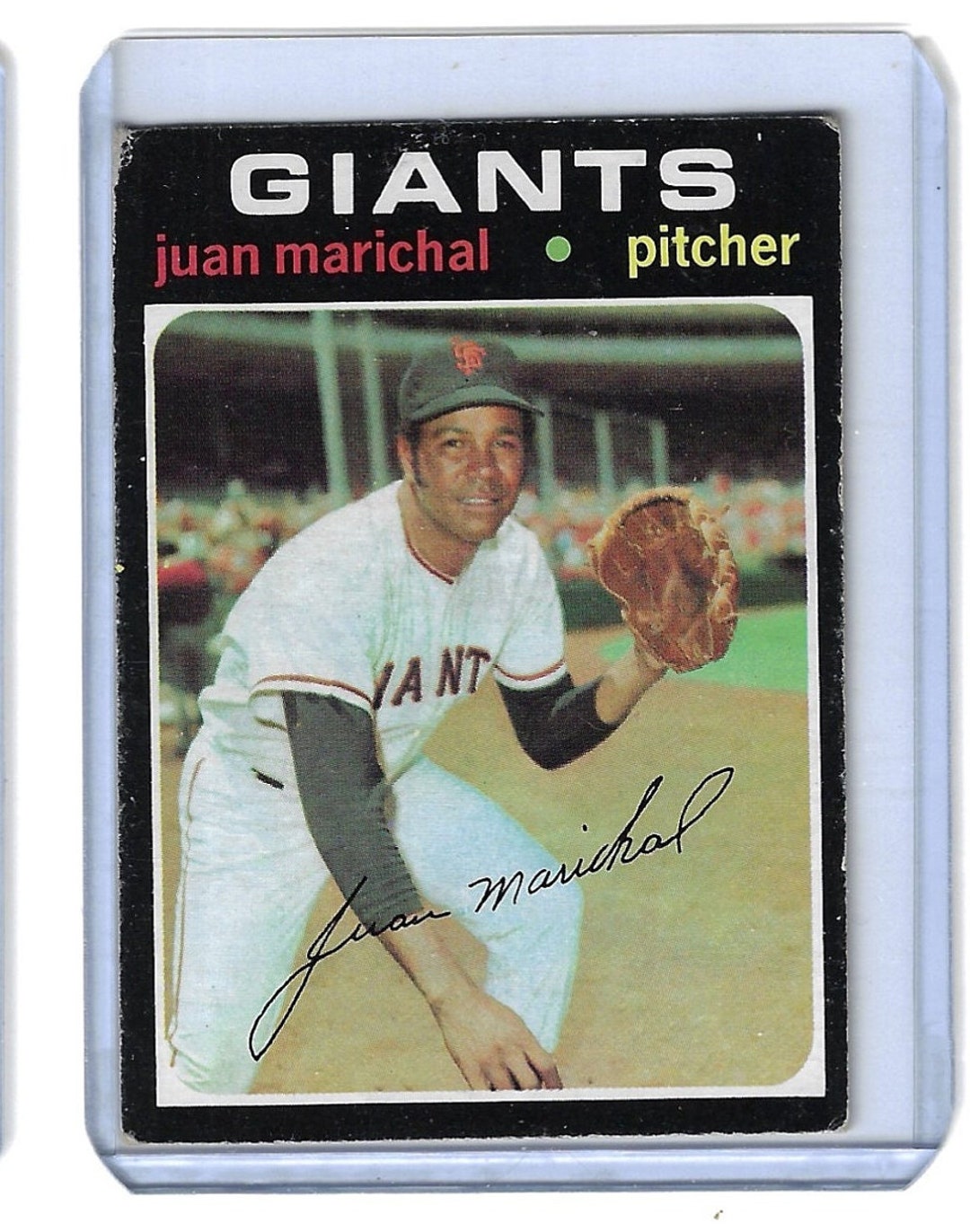 1971 JUAN MARICHAL San Francisco GIANTS Original Topps Card Number 325 ...