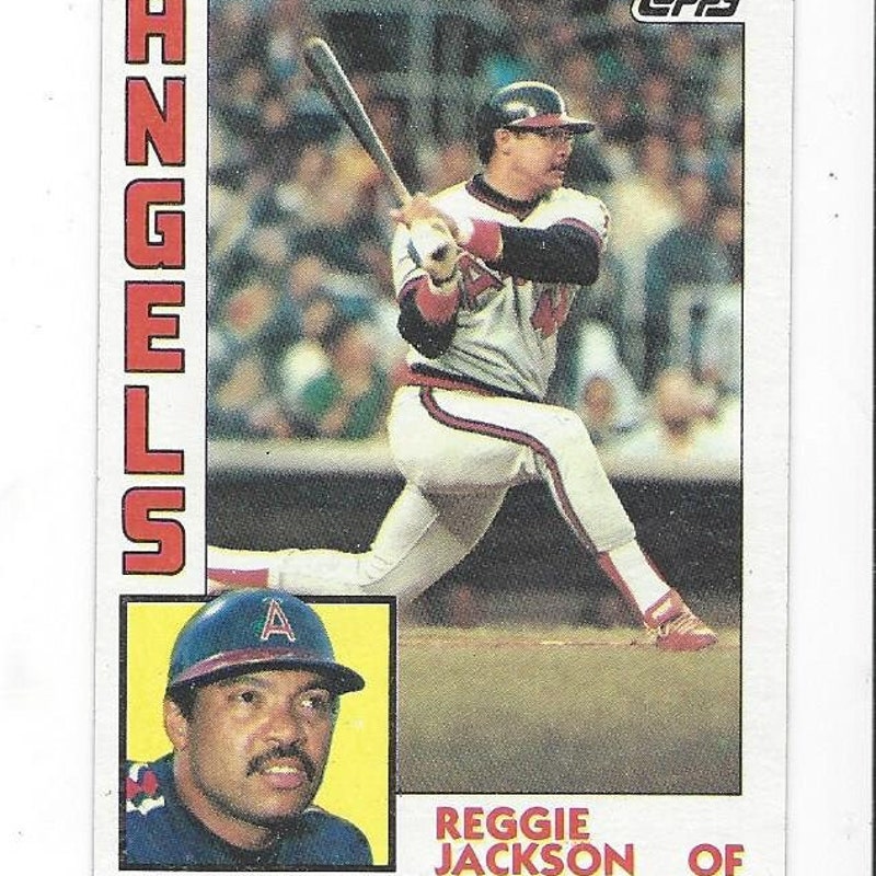 Reggie Jackson Baseball Cards - Etsy