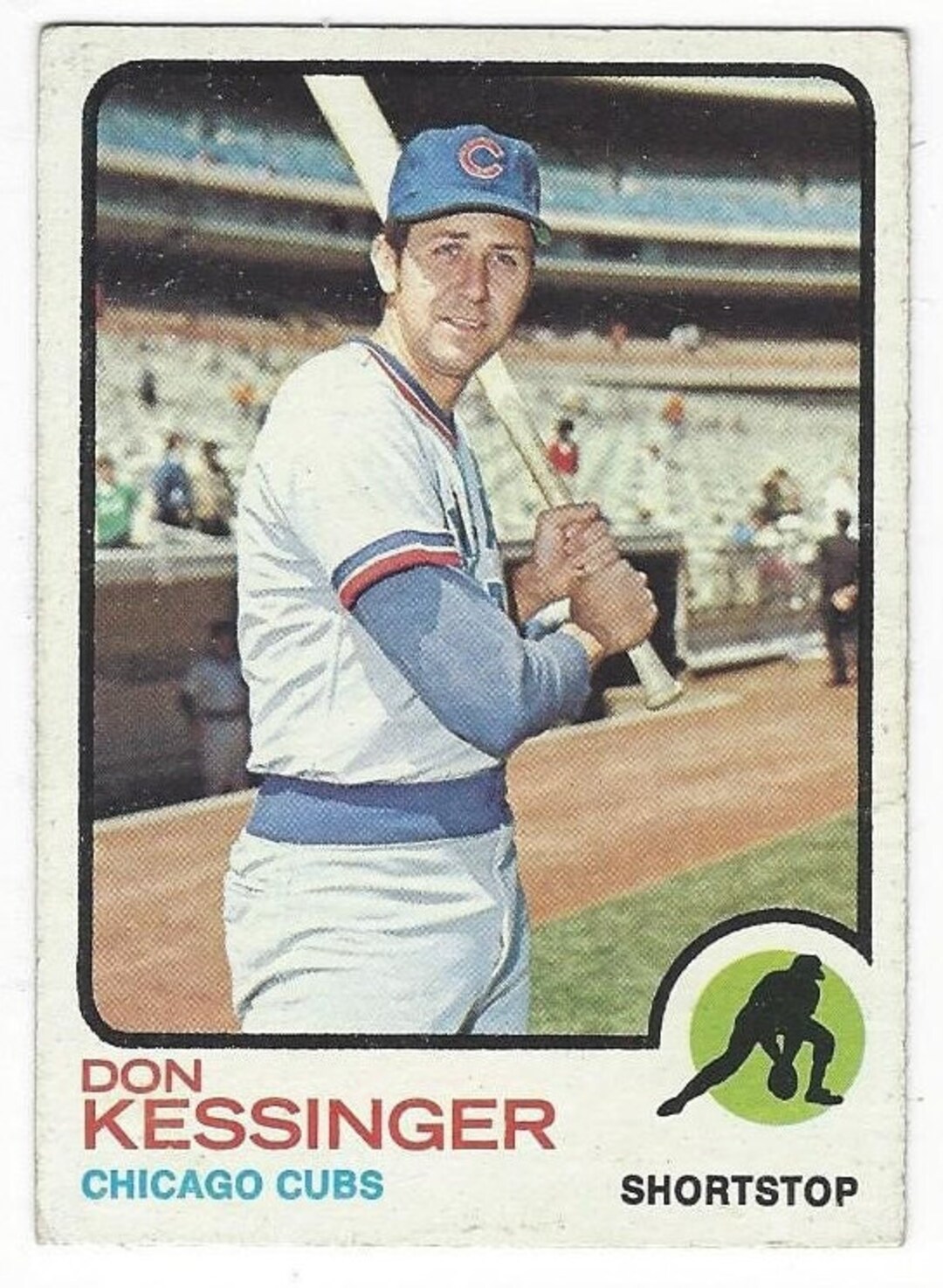 1973 DON KESSINGER Chicago CUBS Original Vintage Topps Baseball Card ...
