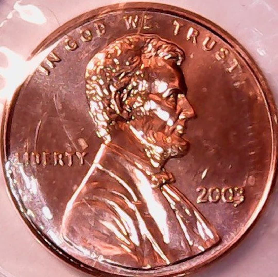 2003 Plain Lincoln Memorial Penny Number G2C in Uncirculated Condition ...