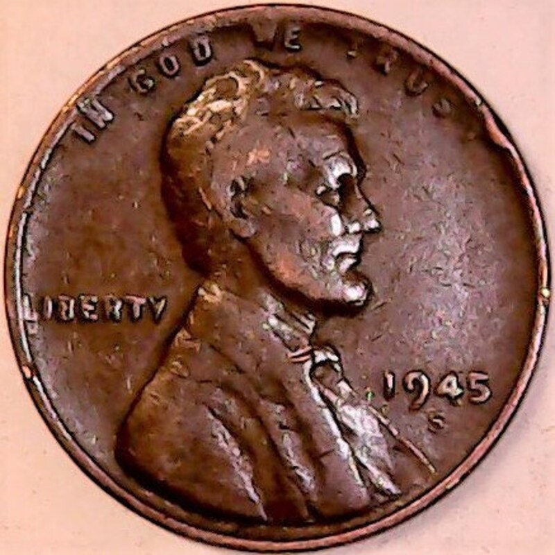 1945 No Mint Wheat Penny - Etsy