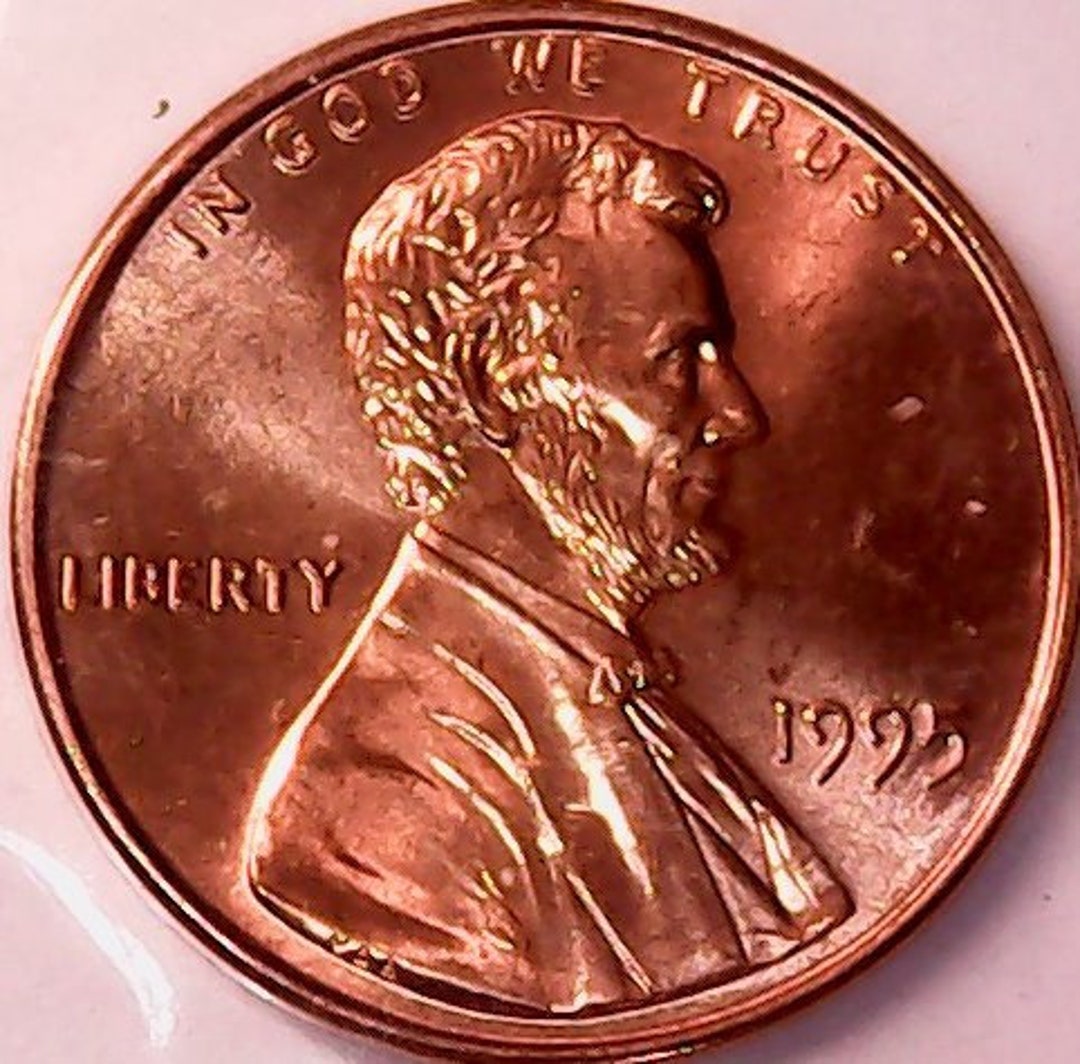 1995 Plain Lincoln Memorial Penny Number G1C Uncirculated - Etsy