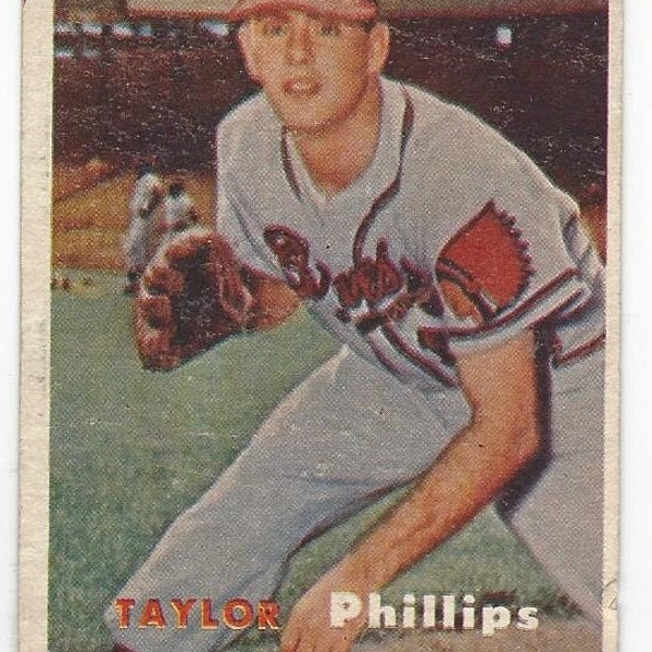 1957 Milwaukee Braves - Etsy