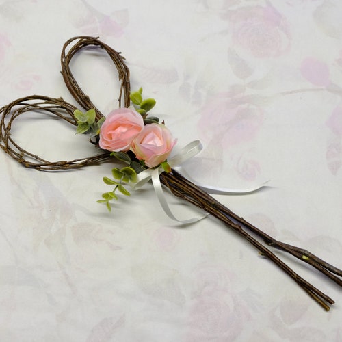 Flower Girl Wand Magic Wand Butterfly Wand Flower Wand Fairy - Etsy