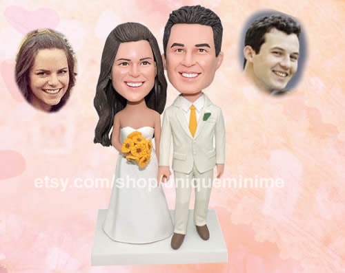 Funny Cake Topper Wedding Cake Topper Romantic Cake Topper - Etsy