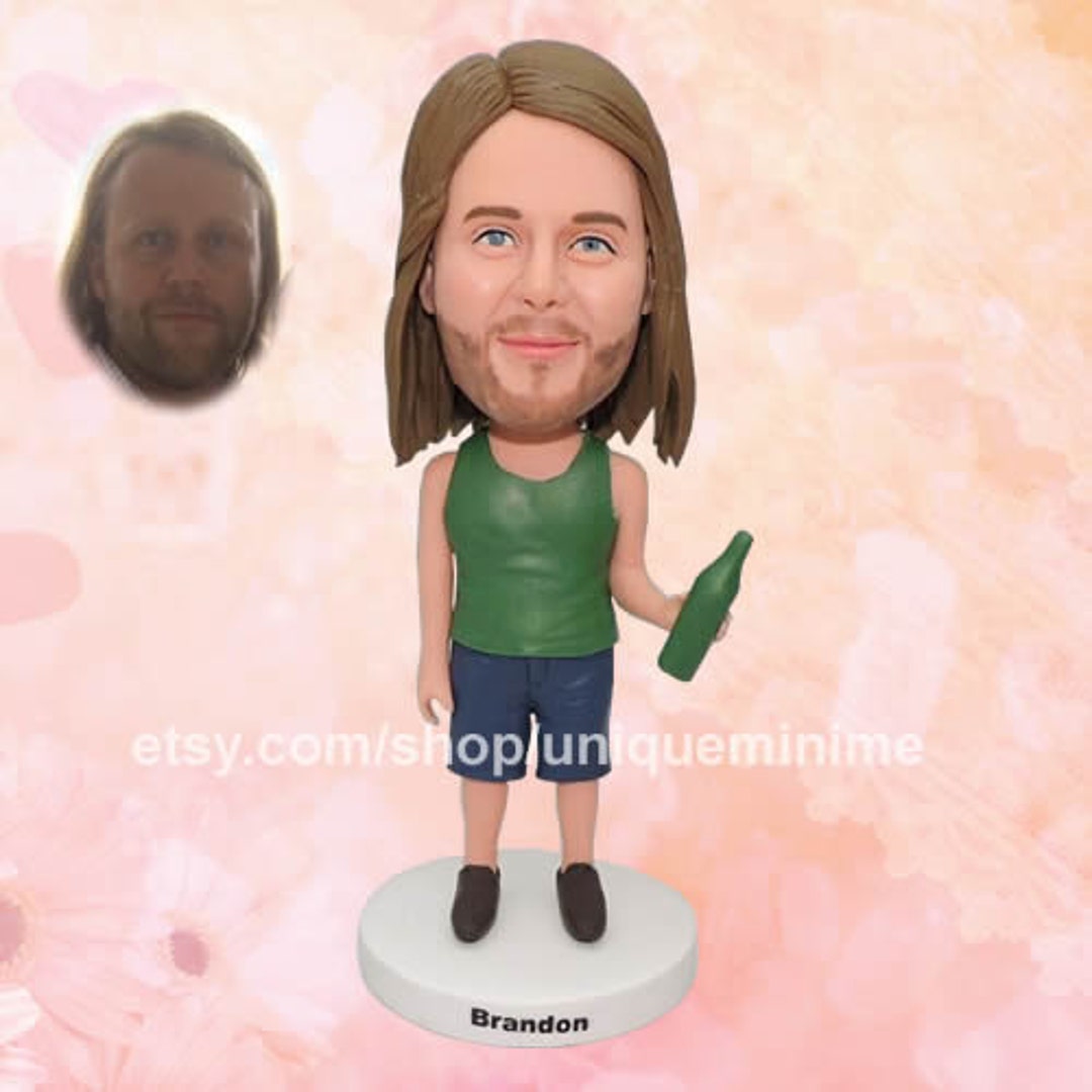 Personalized, Bobblehead Doll, Guy Gift, Custom Bobblehead Doll ...