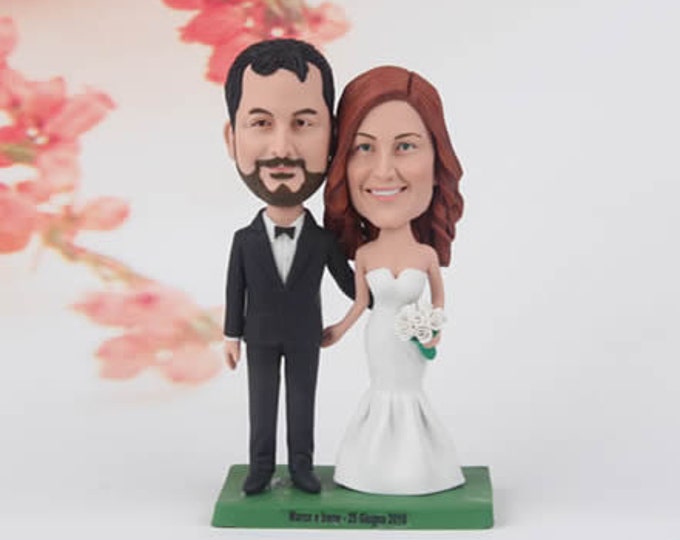 Personalized Wedding Cake Topper, Wedding Cake Topper, Custom Cake ...