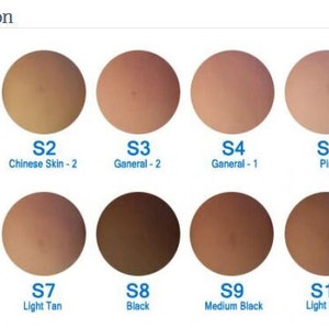 Color Chart - Etsy
