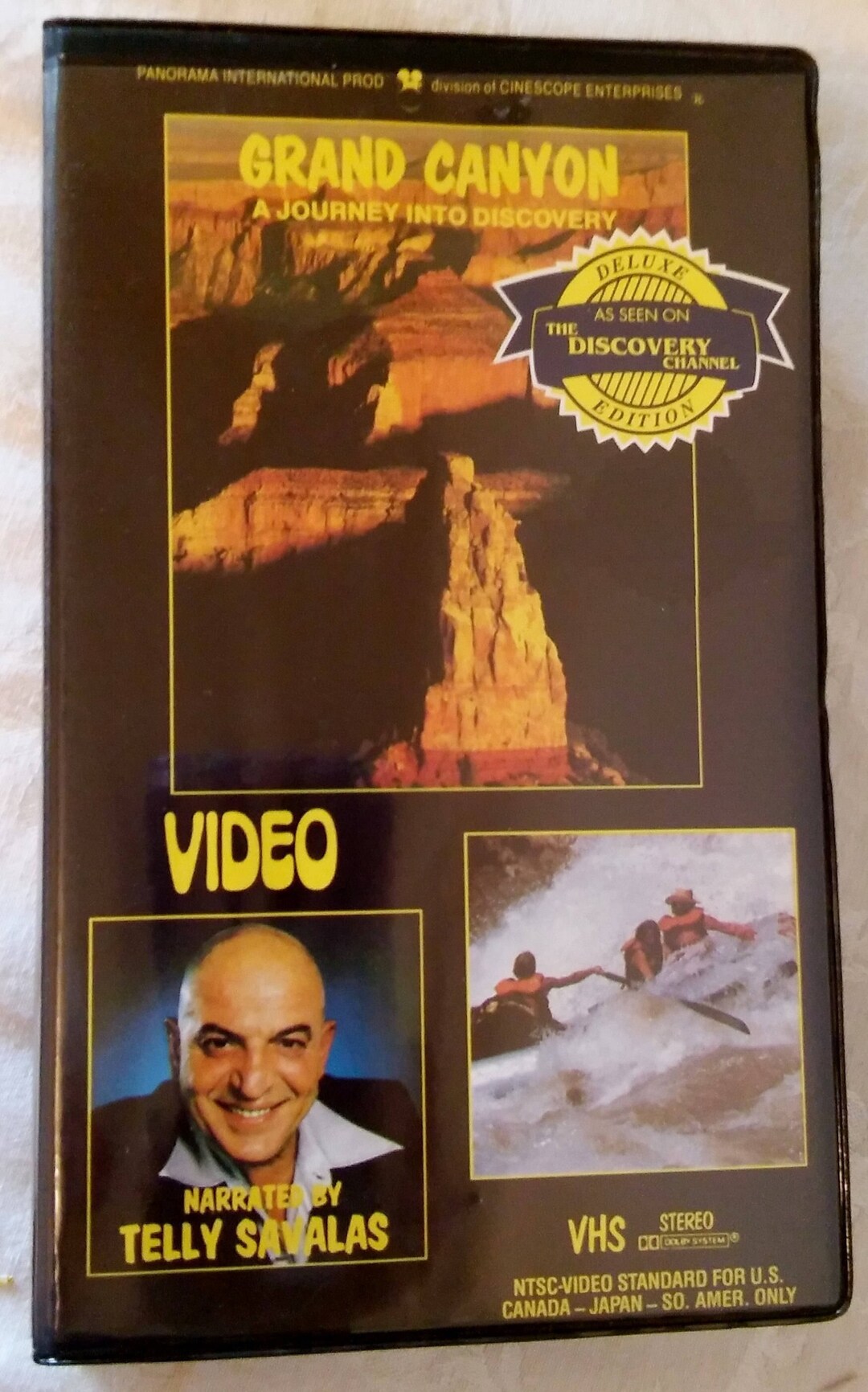 GRAND CANYON Vintage Sealed Rare VHS Narrated by Telly Savalas - Etsy