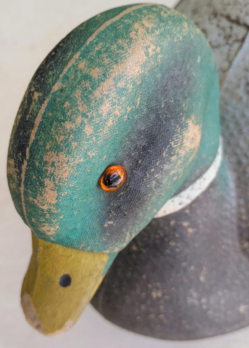 Decoy Duck Vtg 50's-60's Paper Mache Pre Used Ariduck St Louis - Etsy
