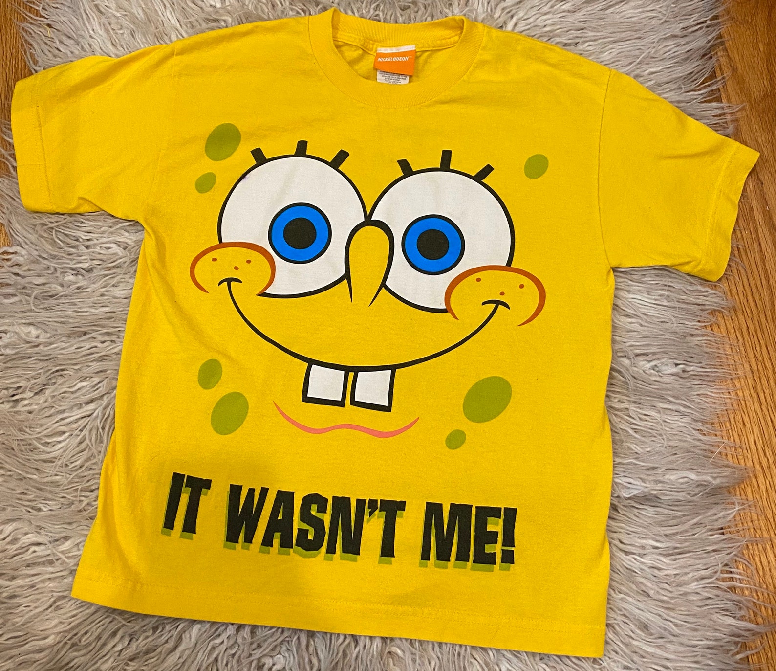 Vintage Spongebob graphic shirt | Etsy