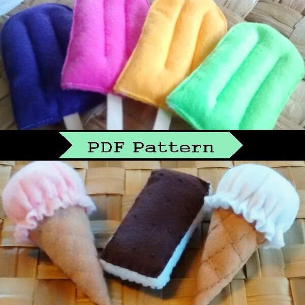 Felt Food Pattern - Etsy