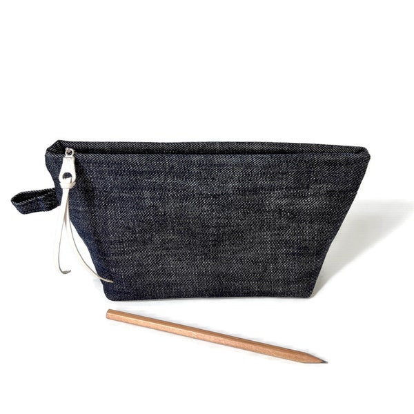Denim Pouch - Etsy