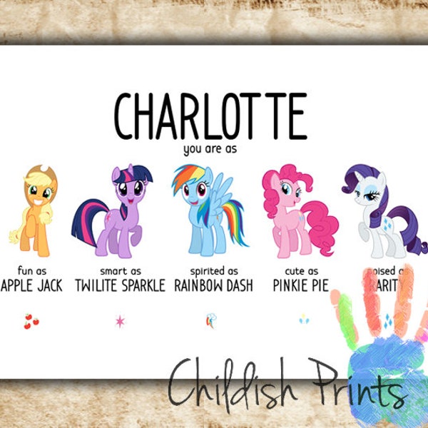 My Little Pony Custom Art - Etsy