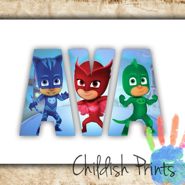 Pj Masks Sticker - Etsy