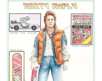 Marty Mcfly Print - Etsy
