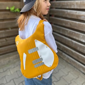 Toddler Kid Guitar Backpack, Custom Backpack for Kids, Kids Accessories ...