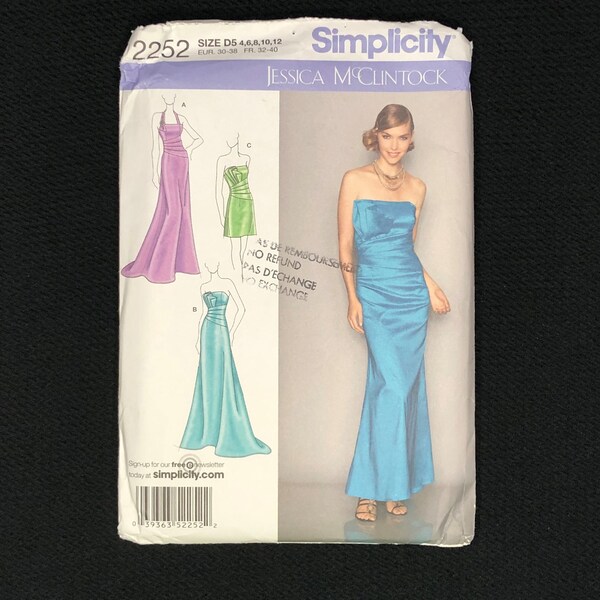 Formal Dress Pattern - Etsy Canada