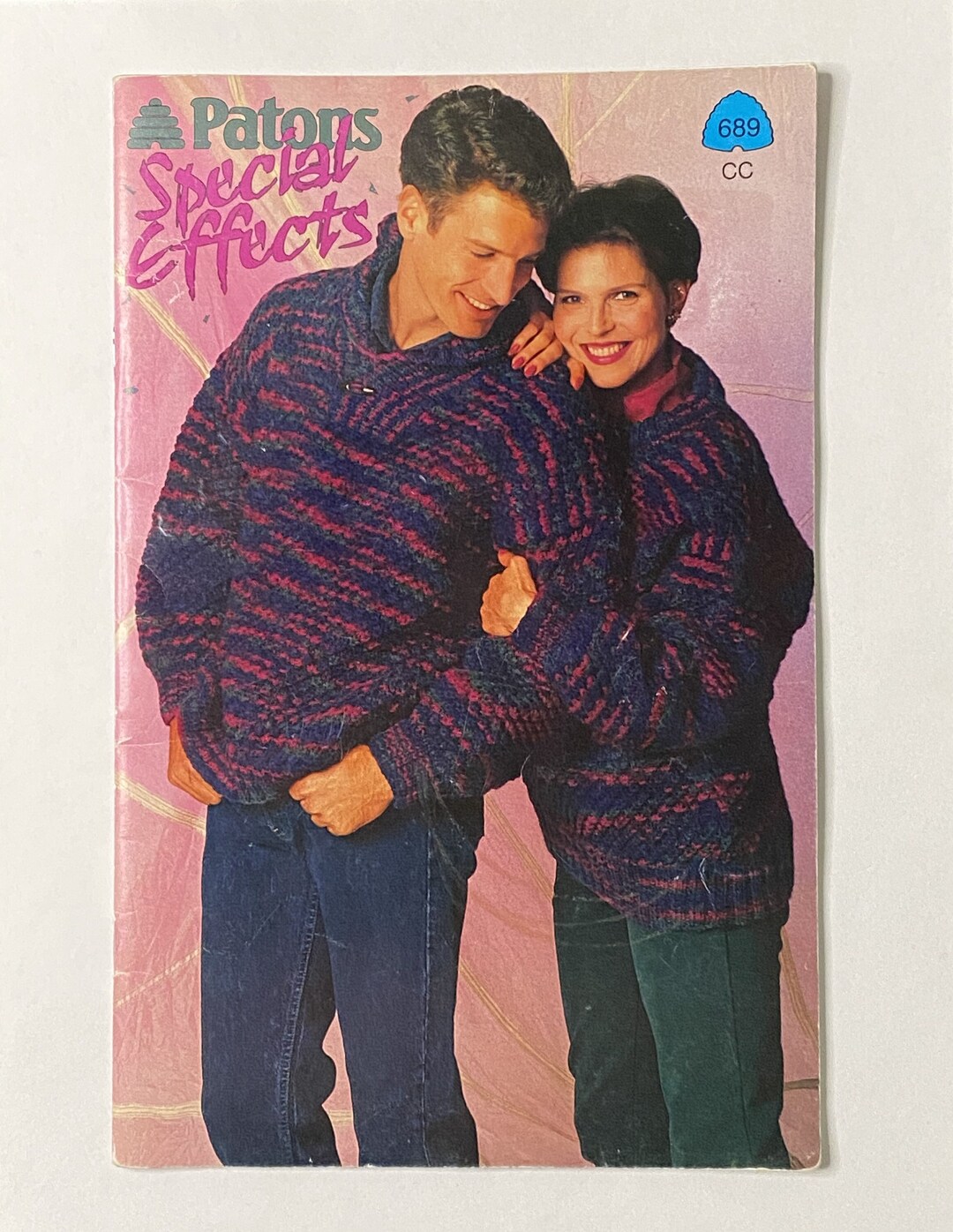 Patons Beehive 689, 90's Knitting Pattern Book, Special Effects ...