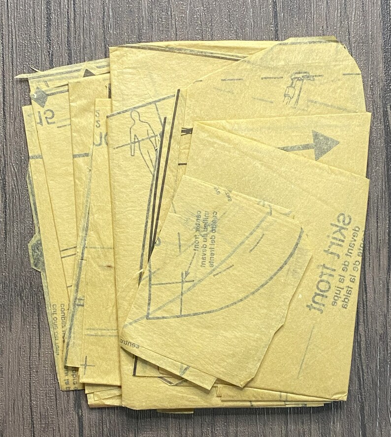 Simplicity 9767, 80's Cut Pattern for Misses' Pullover Dress, Size 10 ...